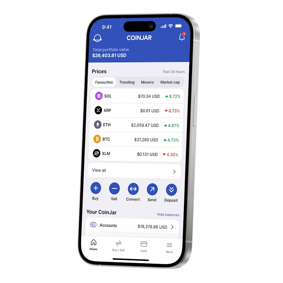 Crypto Exchange in the US | CoinJar
